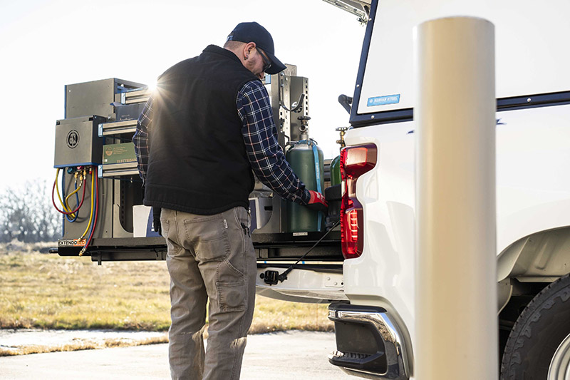 Extendobed | Truck Bed Sliding Platform | Adrian Steel