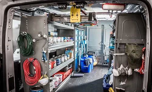 Painter Upfits | Custom Vehicle Upfits | Adrian Steel