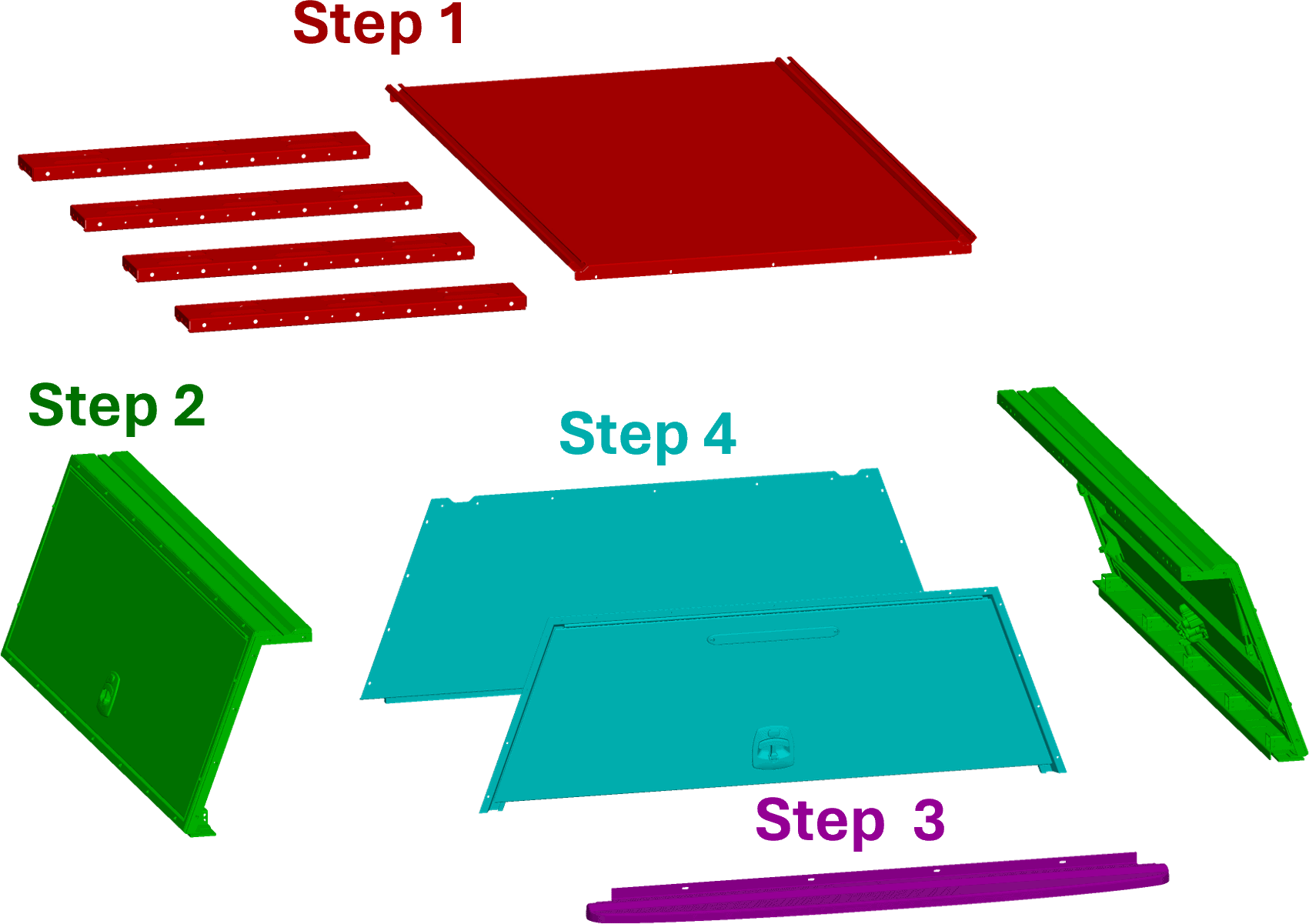 Commercial-Grade Aluminum Truck Cap | Adrian Steel