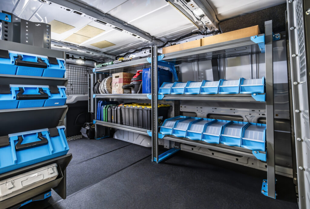 Cargo Trailer Shelving Ideas by Adrian Steel