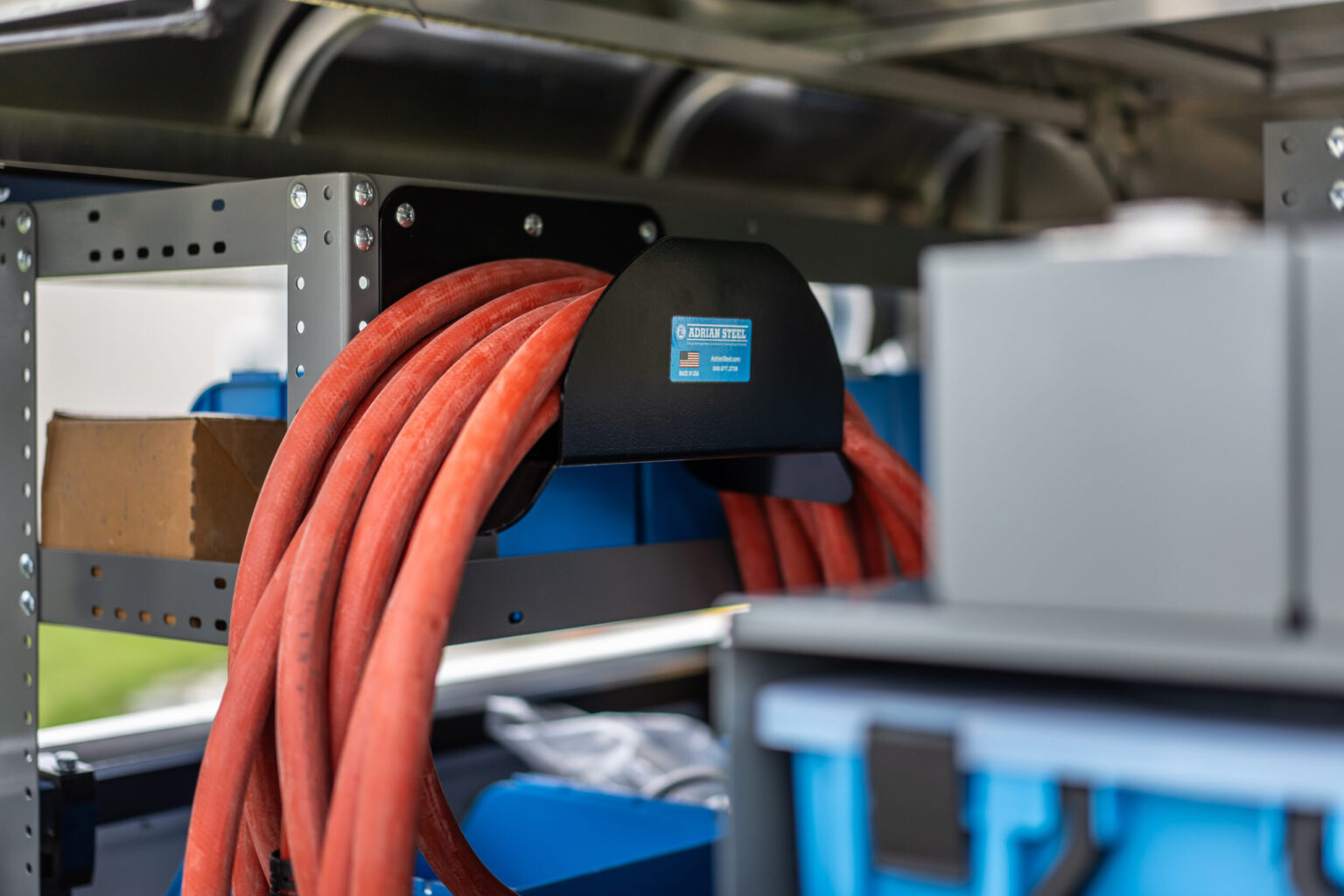 Hose and Cord Holders for Work Vehicles | Adrian Steel